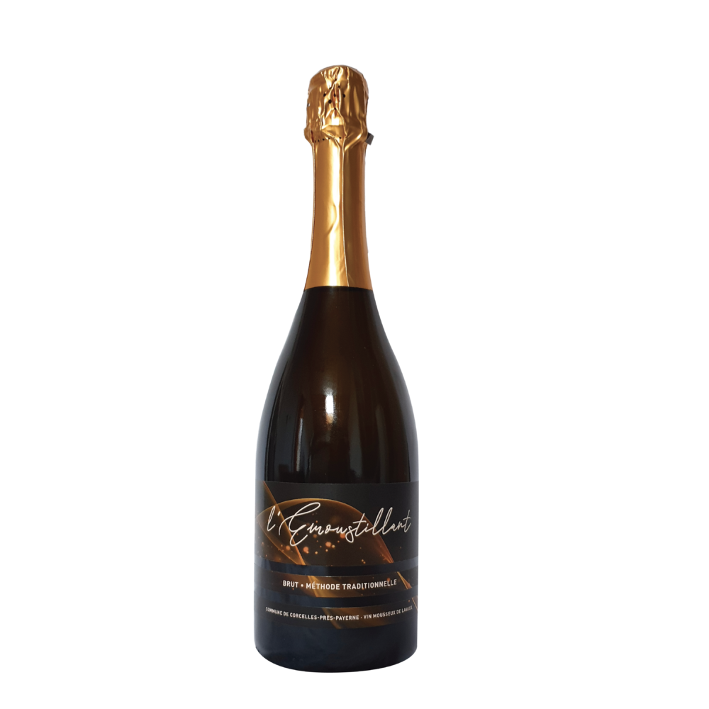 Mousseux brut « L’Emoustillant » • Cave de Corcelles